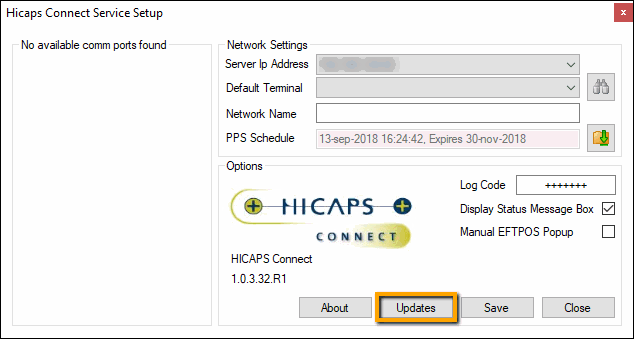 Installing the HICAPS Terminal and Software