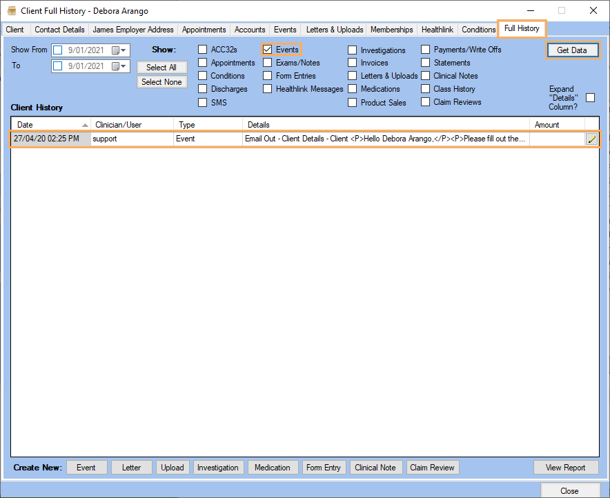 Sending Custom Forms